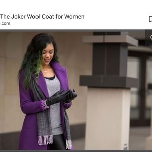 DC Comics | Jackets & Coats | Joker Wool Coat | Poshmark